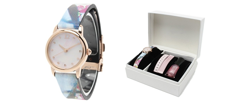 HKDOTBUY - agnes b. FEMME WATCH BOX SET，免費送貨！