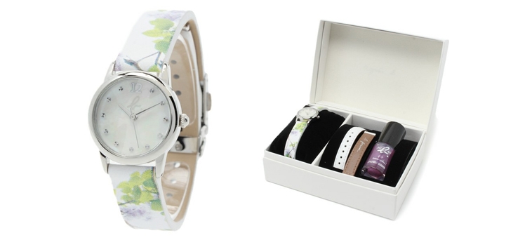 HKDOTBUY - agnes b. FEMME WATCH BOX SET，免費送貨！