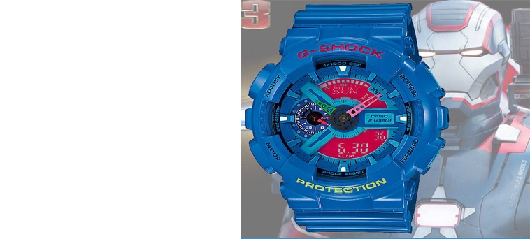 HKDOTBUY - CASIO G-SHOCK HYPER COLORS (Blue)，免費送貨！