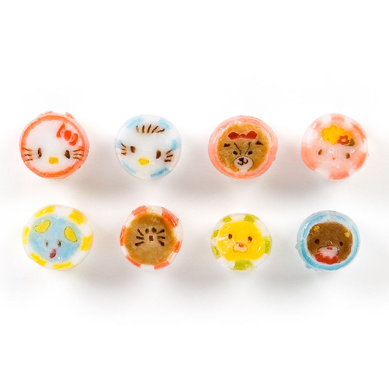 HKDOTBUY - 日本SANRIO Hello Kitty x 金太郎飴 LOVE CANDY 日本製