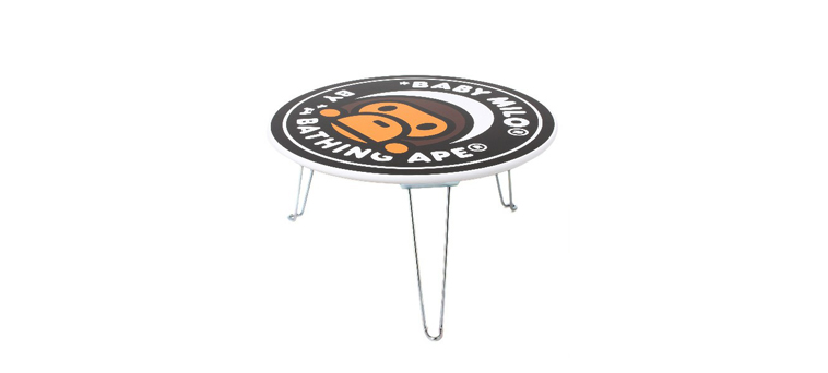 HKDOTBUY - A BATHING APE：MILO FOLDING TABLE，免費送貨！
